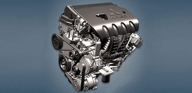Engine specifications for Mitsubishi 4J10, characteristics, oil ...